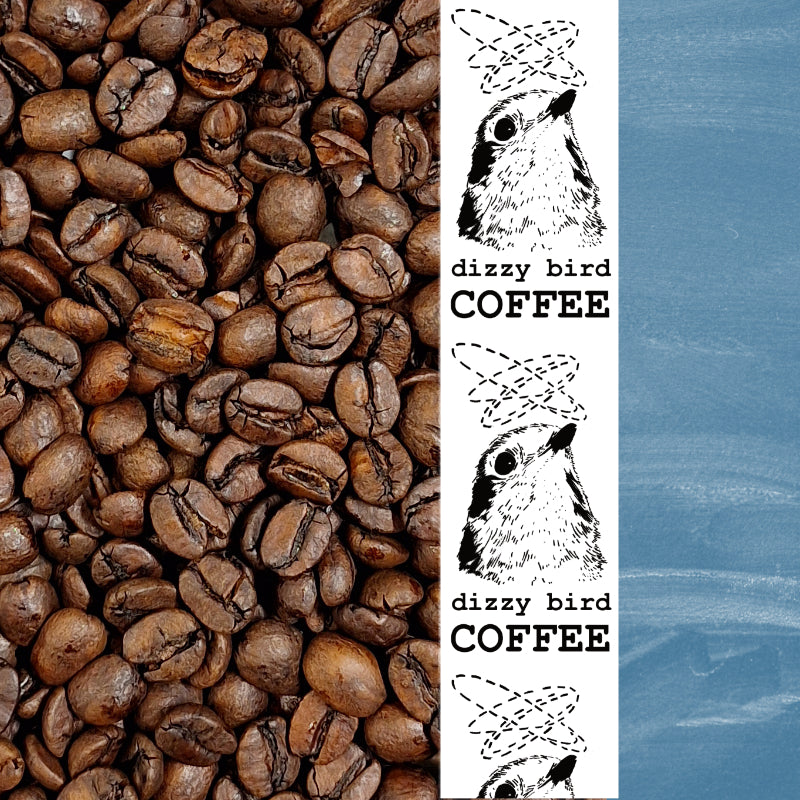 DIZZY BIRD: Bluebird Decaf Dark Roast – Rabbit Dash Inc
